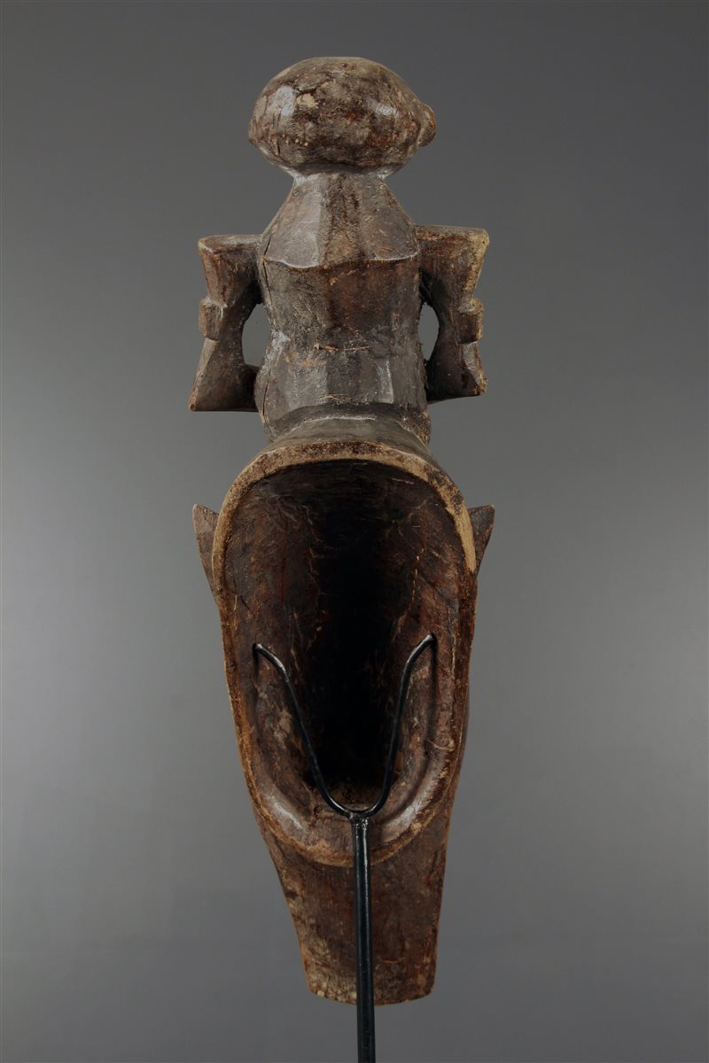 Masque Gouro Zamble (4139) - Masque africain Gouro - Art africain