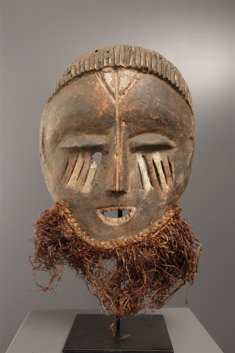 Masque Azande (4861) - Masque africain Azande - Art africain