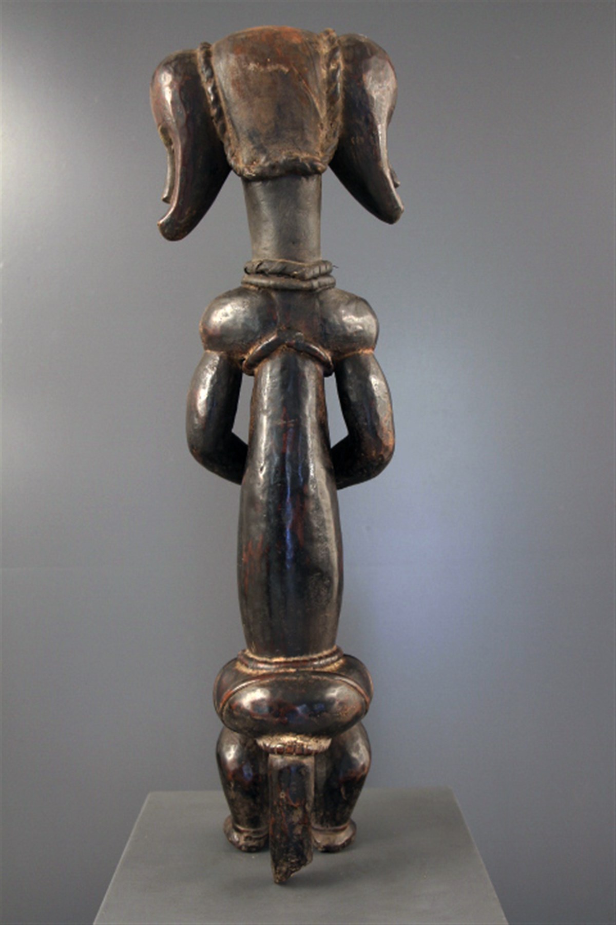 Gardien de reliquaire Fang Byeri Ntumu tricéphale (4933) - Statues ...