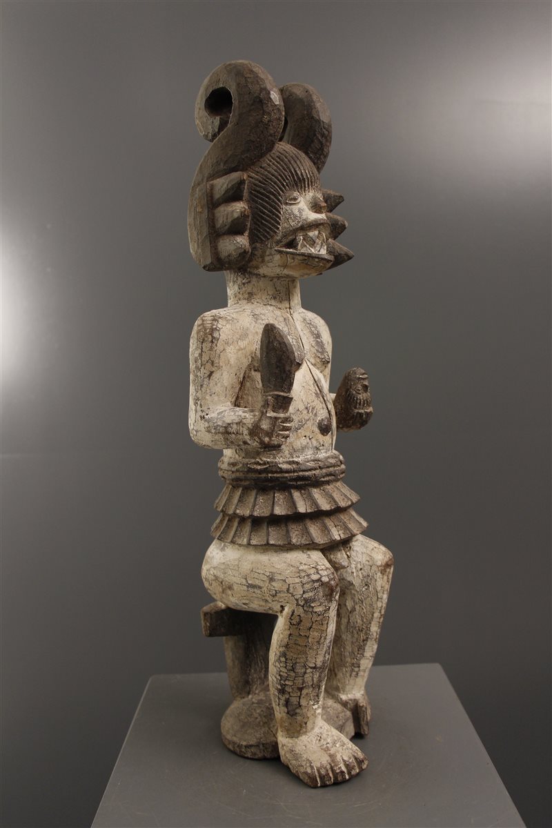 Statue Igbo Ikenga (4973) - Statues africaines Igbo - Art africain