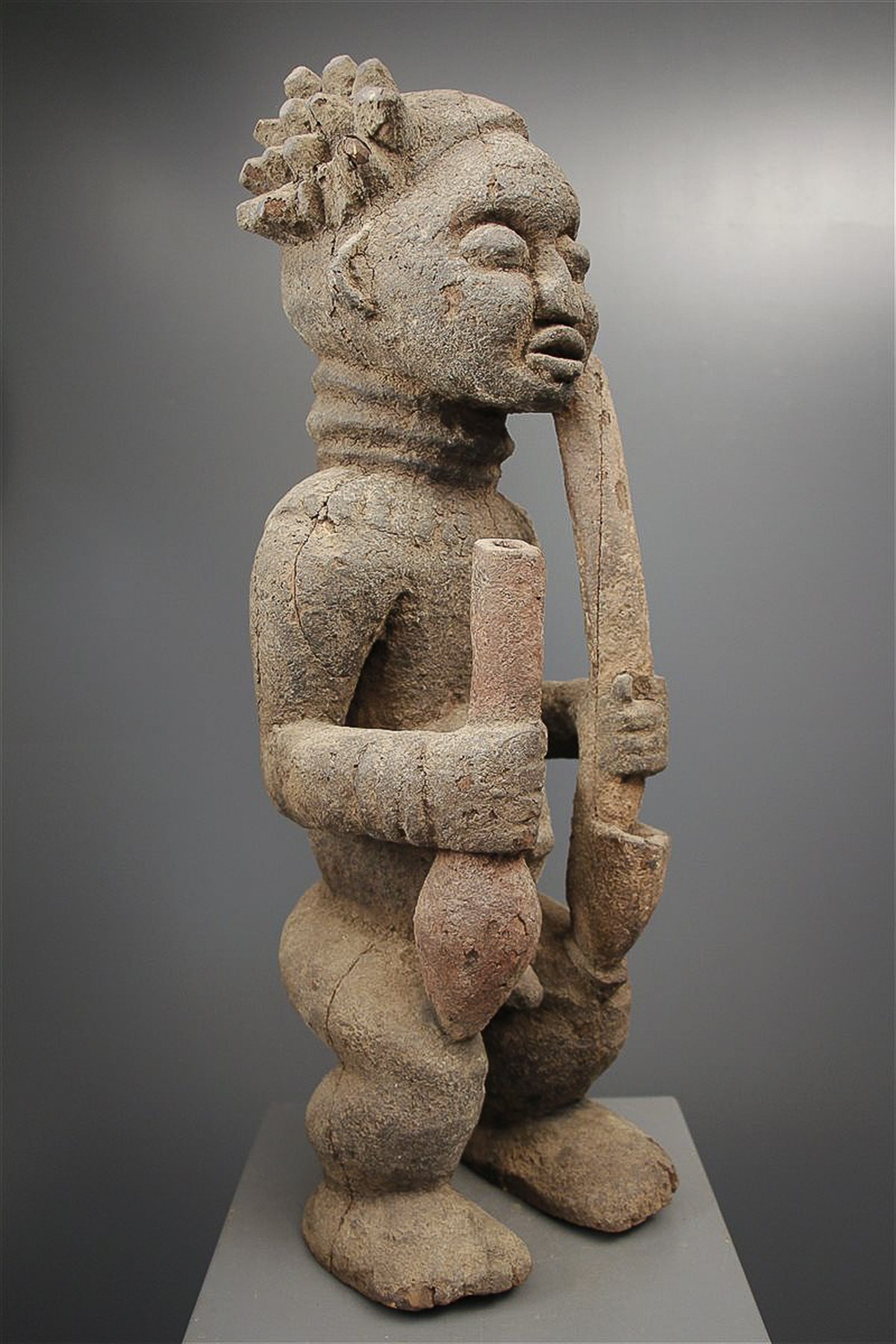 Statue roi Bangwa (5056) - Statues africaines : fetiche tribal, maternité