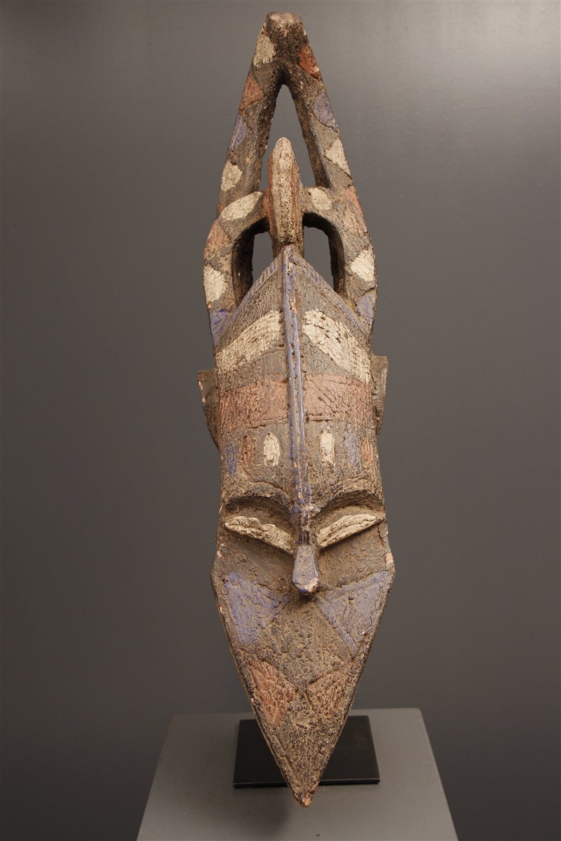 (5141) - African mask, tribal art, primitive art Baga - African art