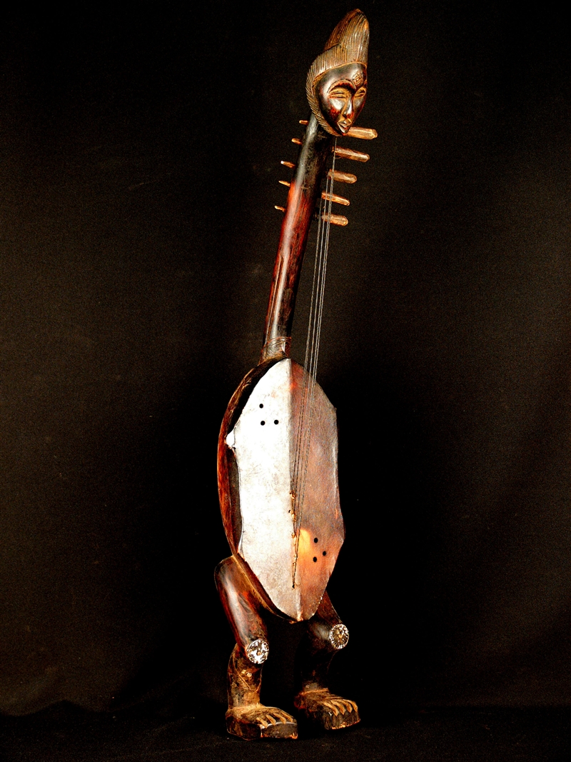 Harpe Punu (537) - Musique Punu - Art africain gabon