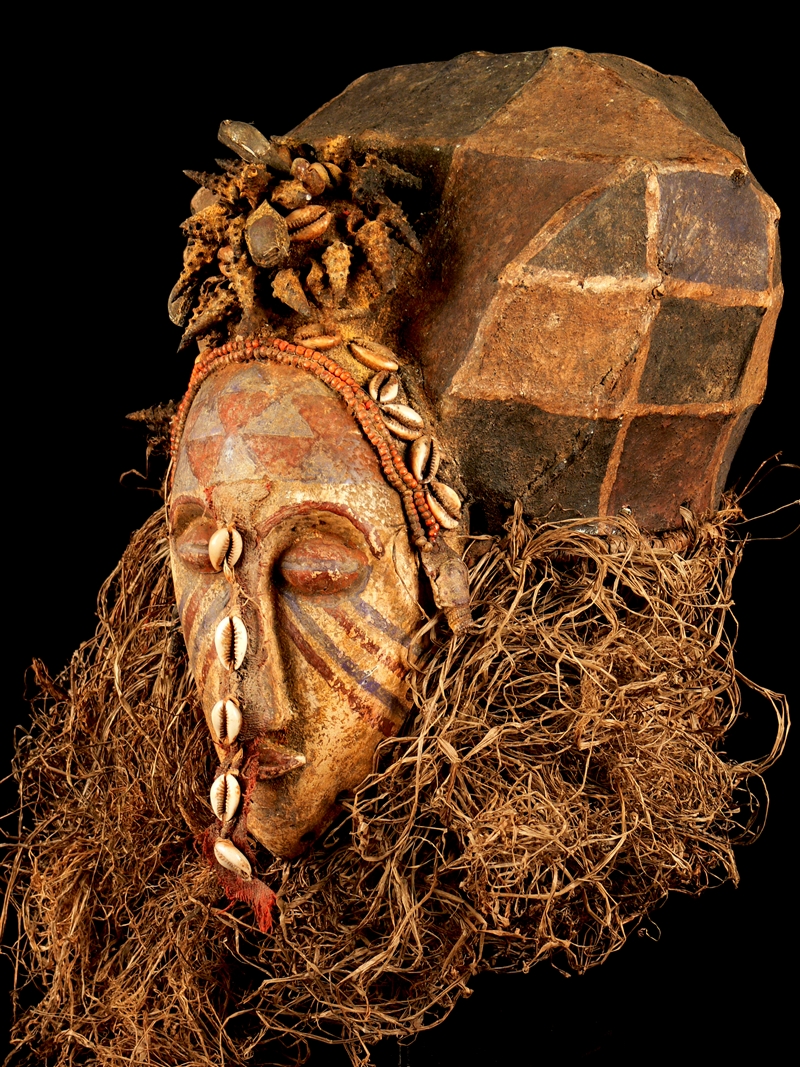 Kuba mask (562) - African mask, tribal art, primitive art Kuba