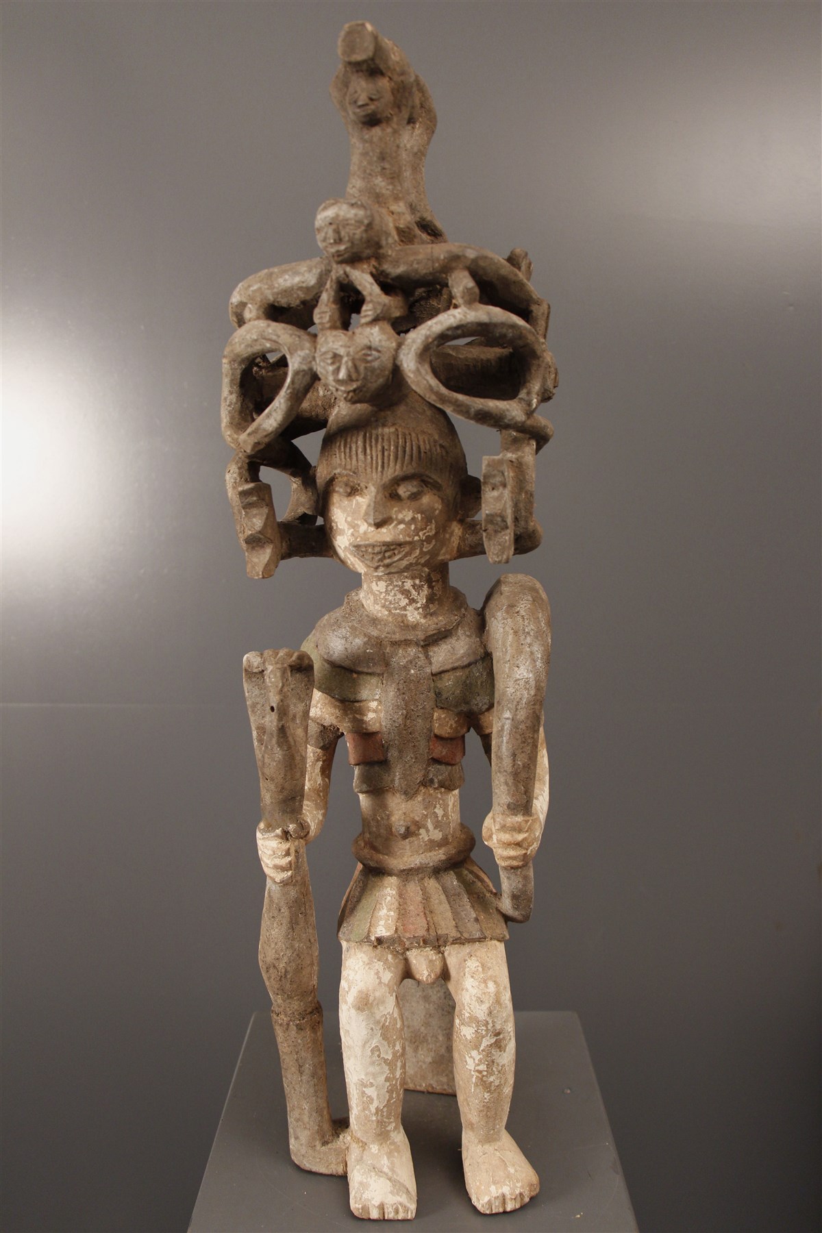 Statue Igbo Ikenga (5658) - Statues africaines Igbo - Art africain