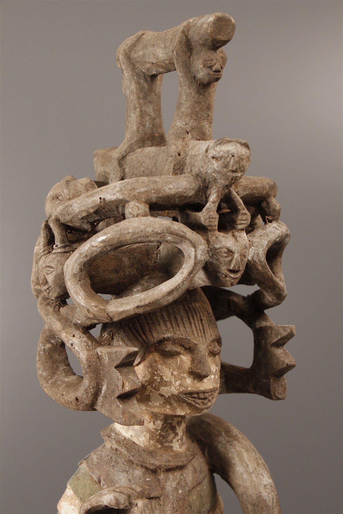 Statue Igbo Ikenga (5658) - Statues africaines Igbo - Art africain