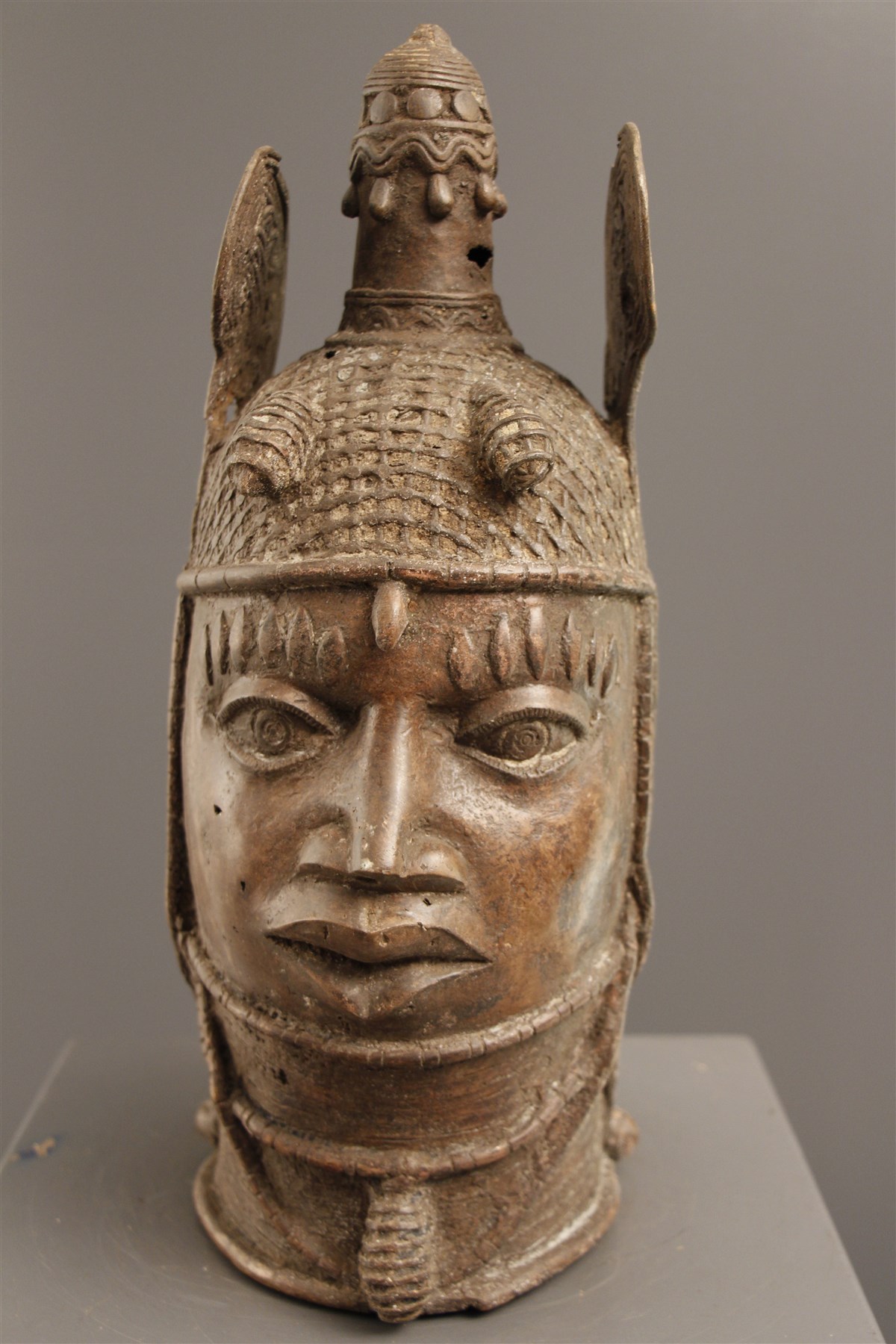 Tête Oba Benin Bini Edo (5689) - Tête Bénin - Art africain nigéria