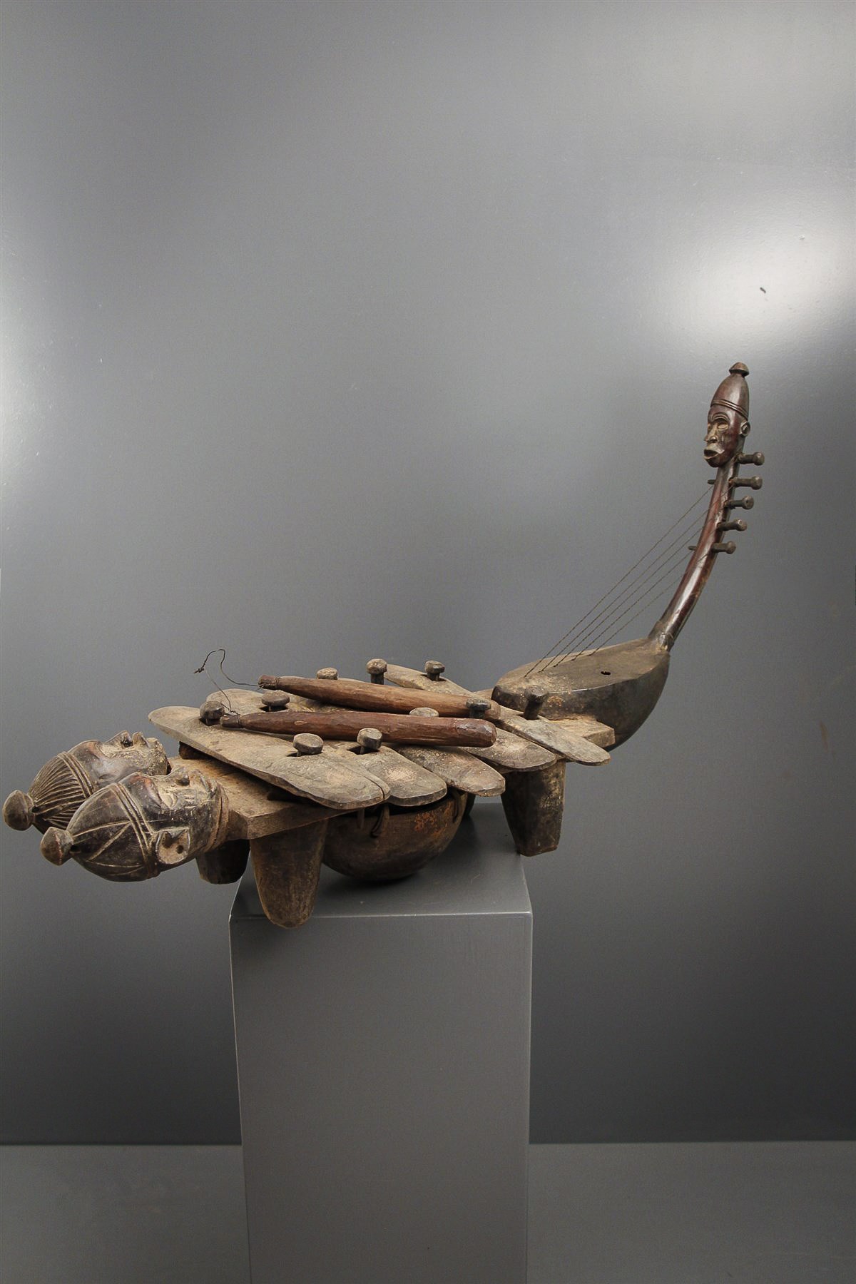 Harpe balafon Kongo (5748) - Musique Kongo - Art africain RDC