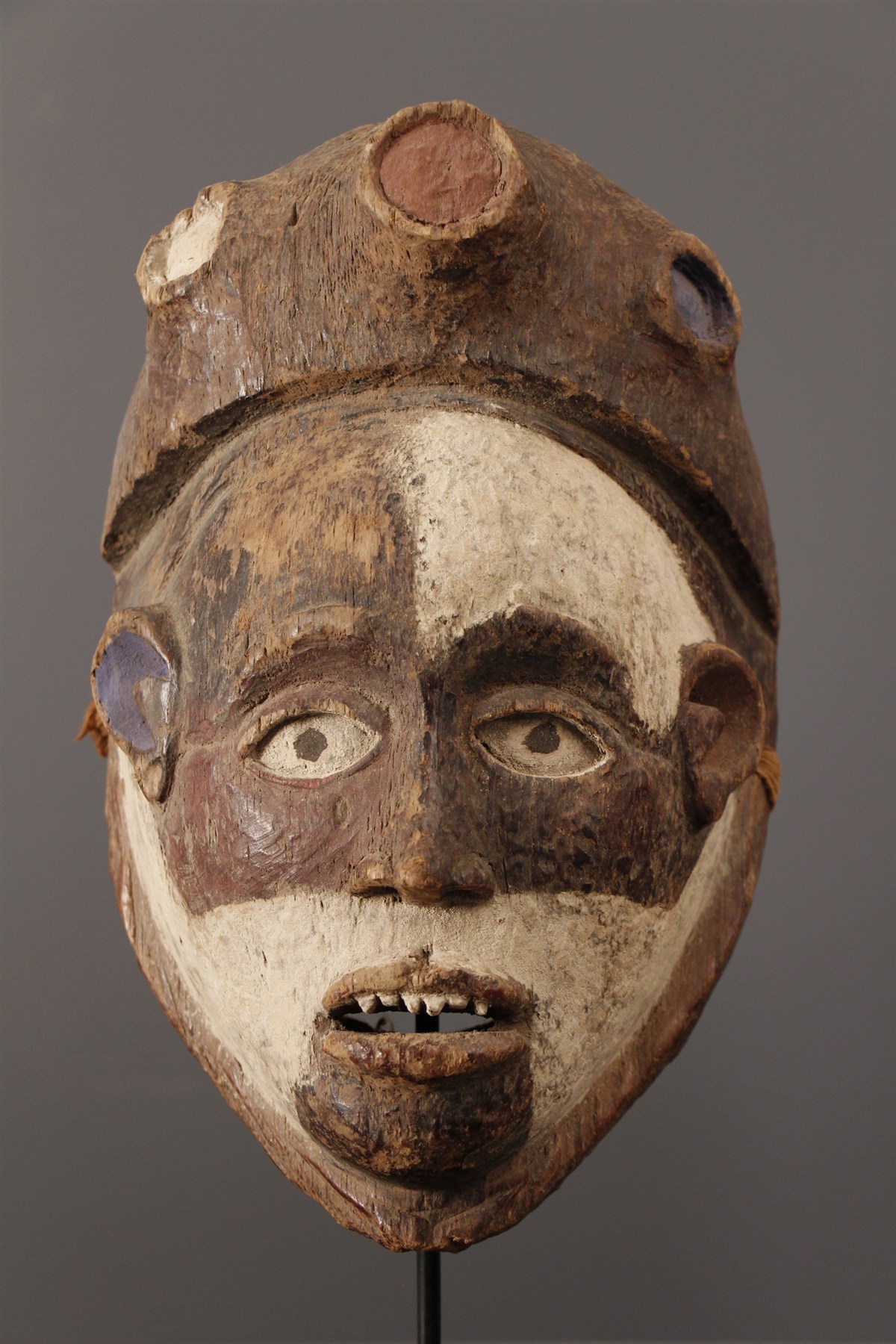 Masque Kongo Yombé (5767) - Masque africain Kongo - Art africain