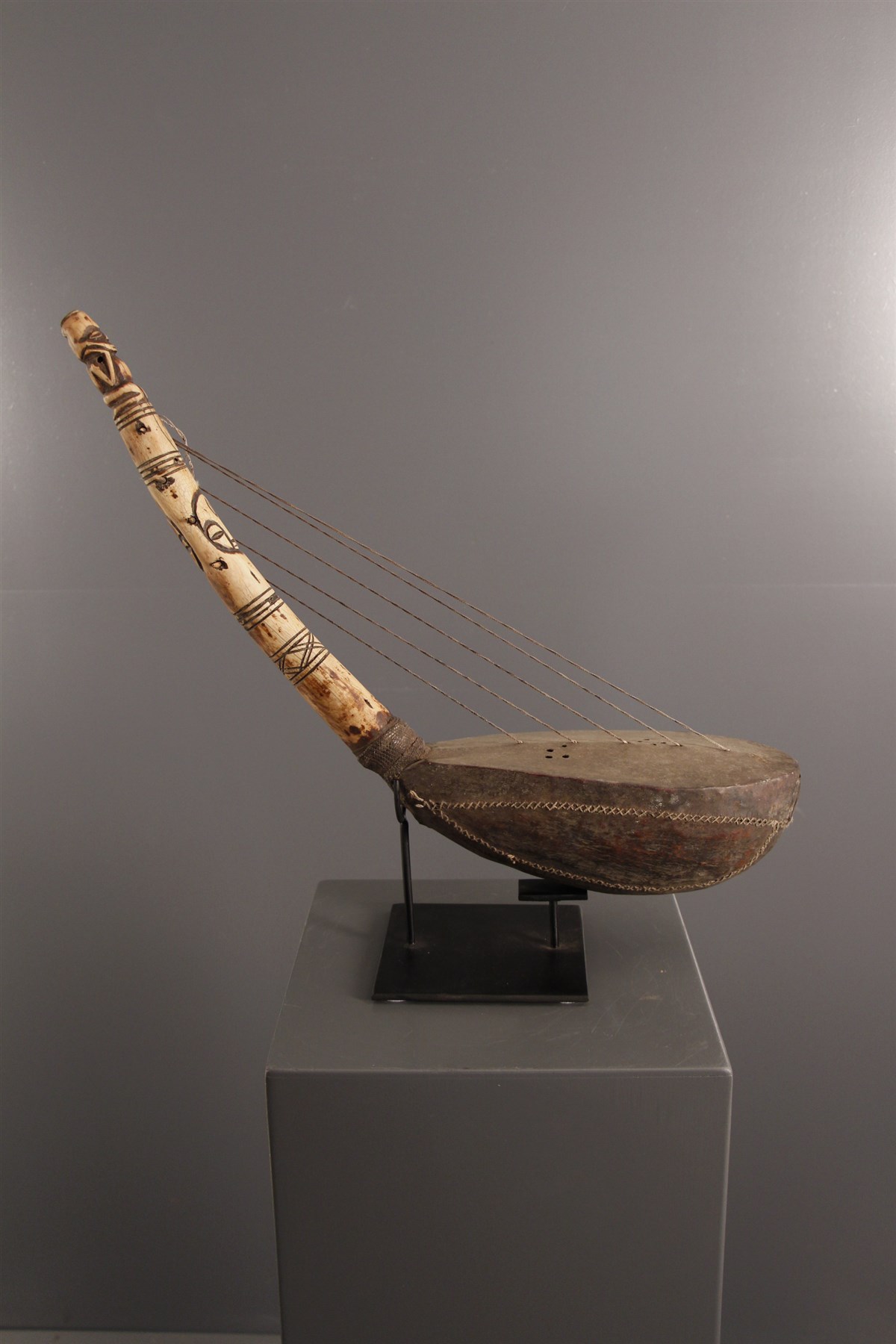 Harpe Lega (5773) - Musique Lega - Art africain RDC