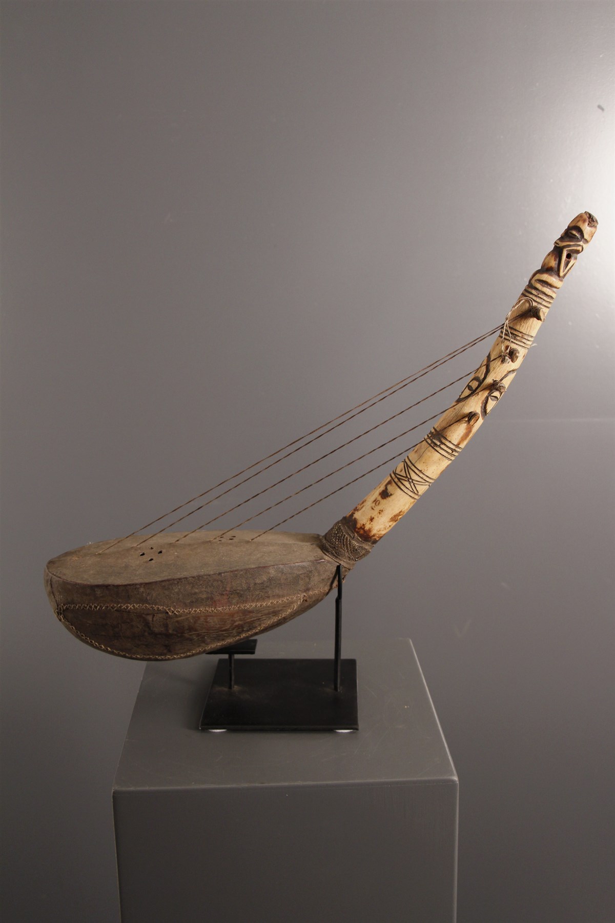 Harpe Lega (5773) - Musique Lega - Art africain RDC