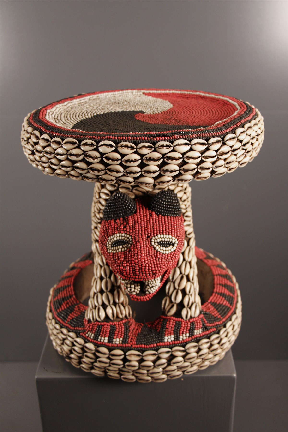 Tabouret royal Bamiléké (5799) - Tabourets Bamileke - Art africain