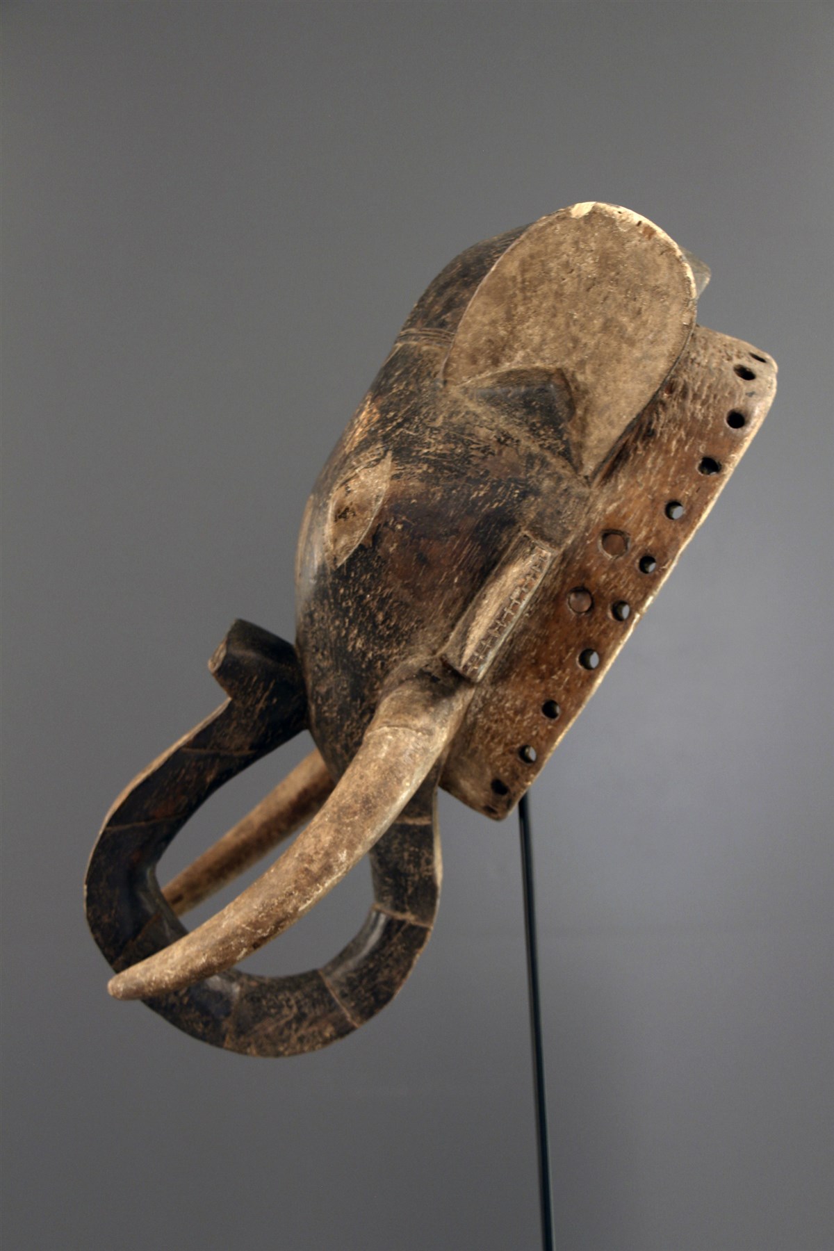 Masque éléphant Baoulé (5917) - Masque africain Baoule - Art africain