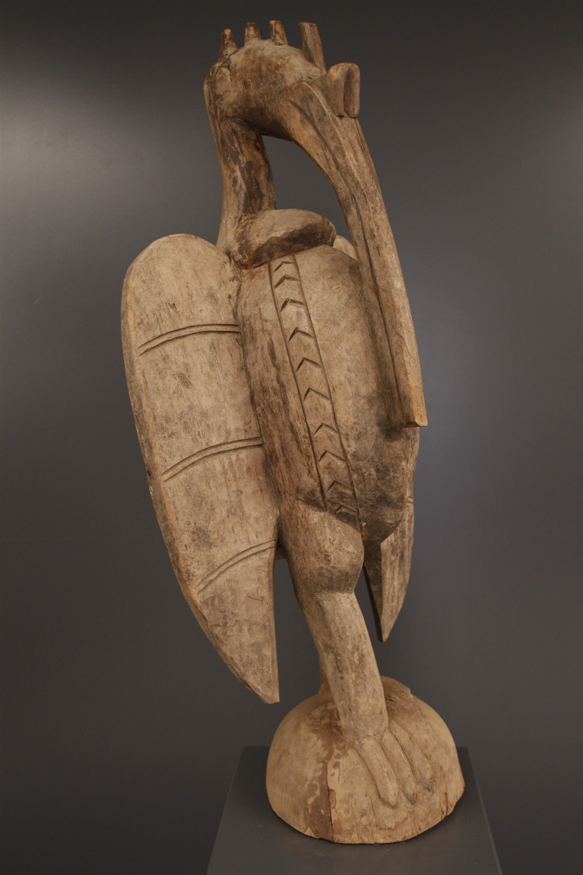 Statue Calao Senoufo (5950) - Statues africaines Senoufo - Art africain