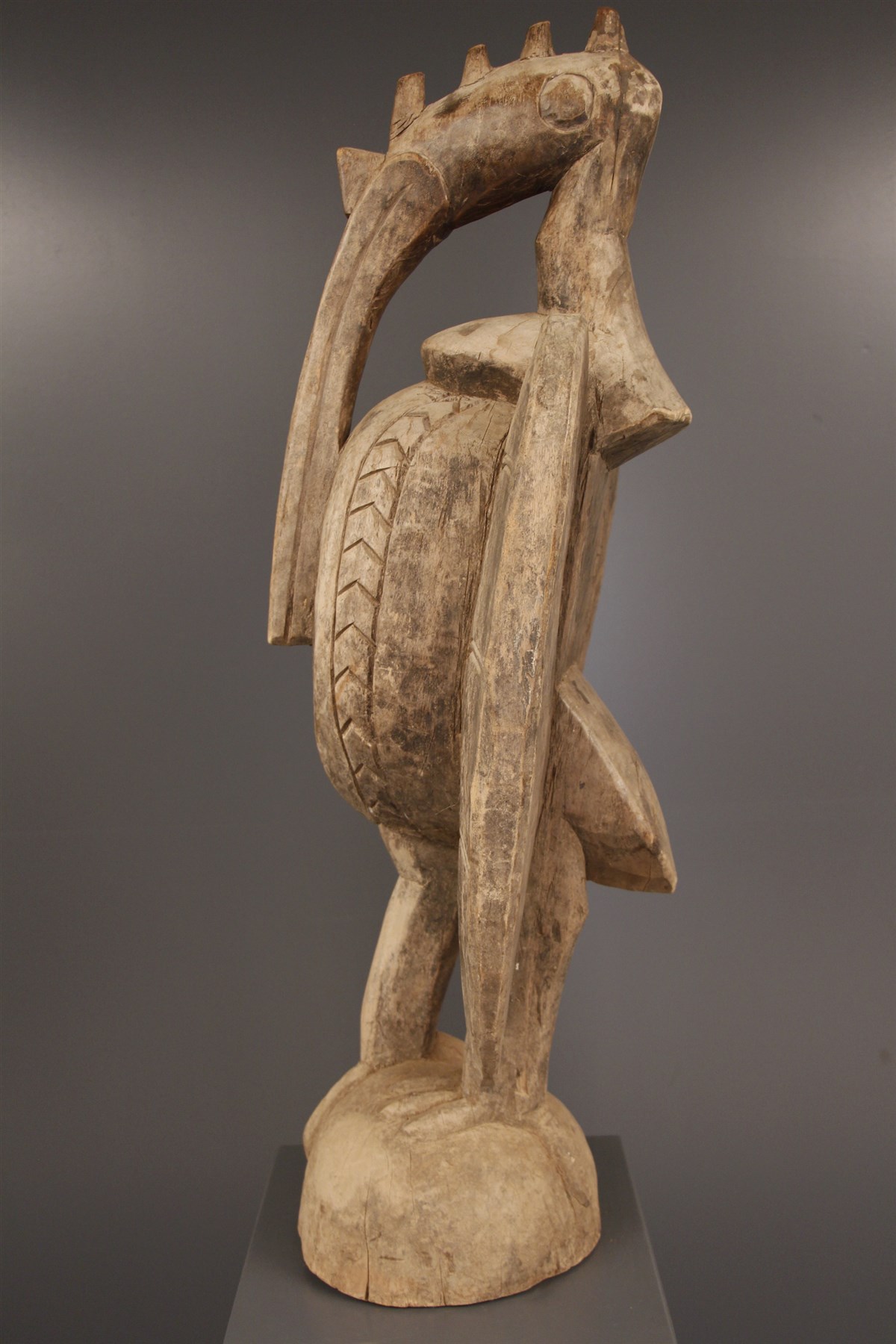 Statue Calao Senoufo (5950) - Statues africaines Senoufo - Art africain