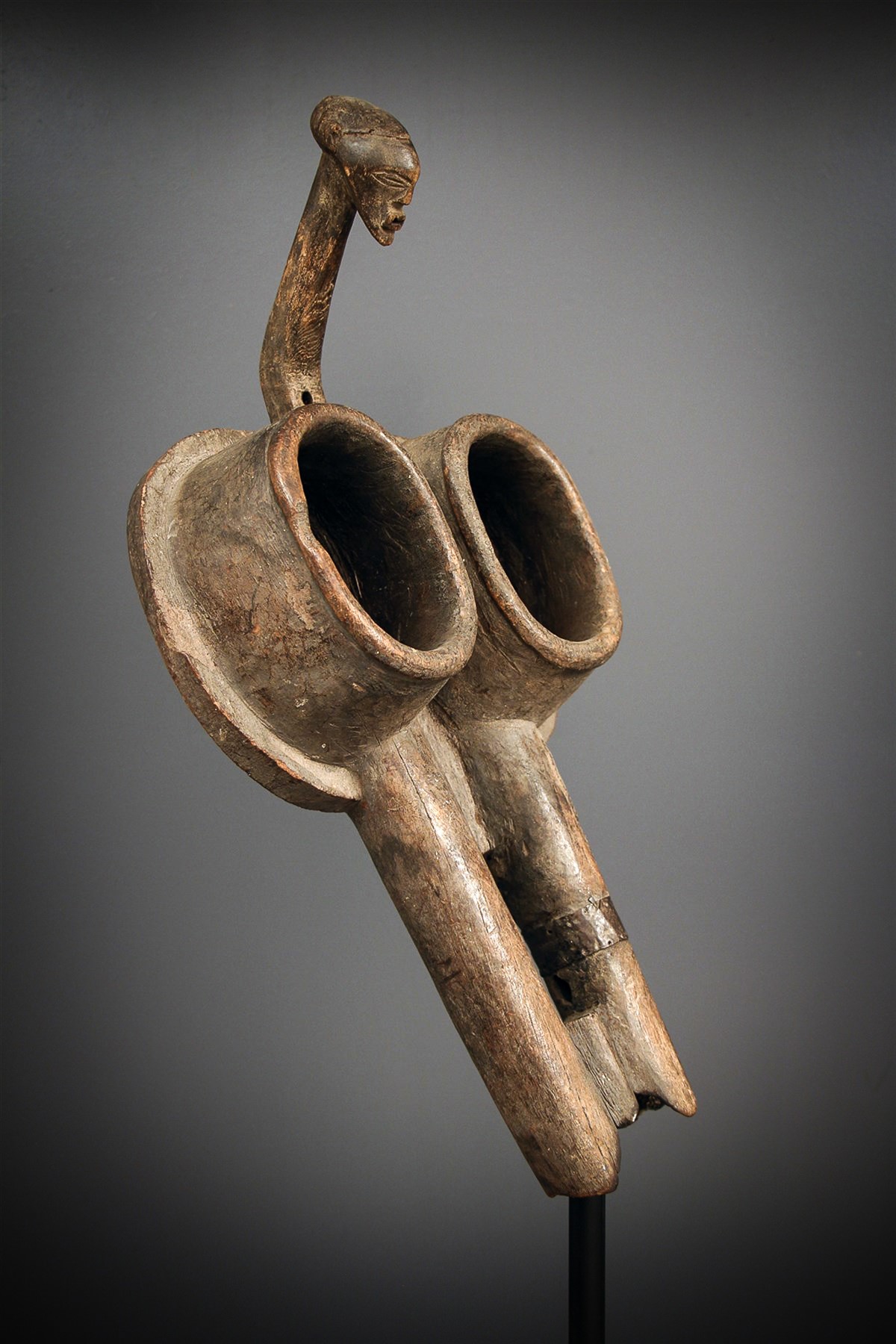 Soufflet de forge Songye (6000) - Soufflets de forges, art africain ...