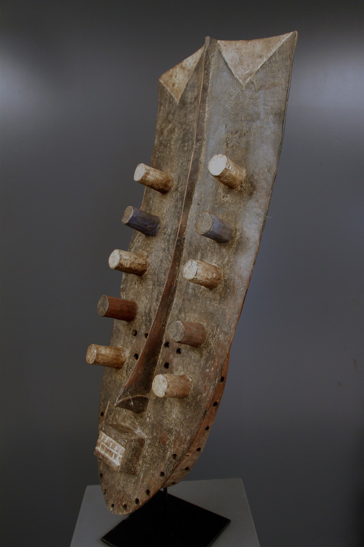 Masque Grebo (6018) - Masque africain Grebo - Art africain côte d'ivoire