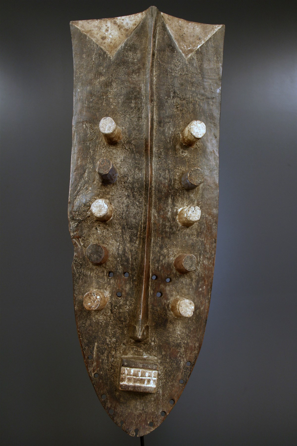 Masque Grebo (6018) - Masque africain Grebo - Art africain côte d'ivoire