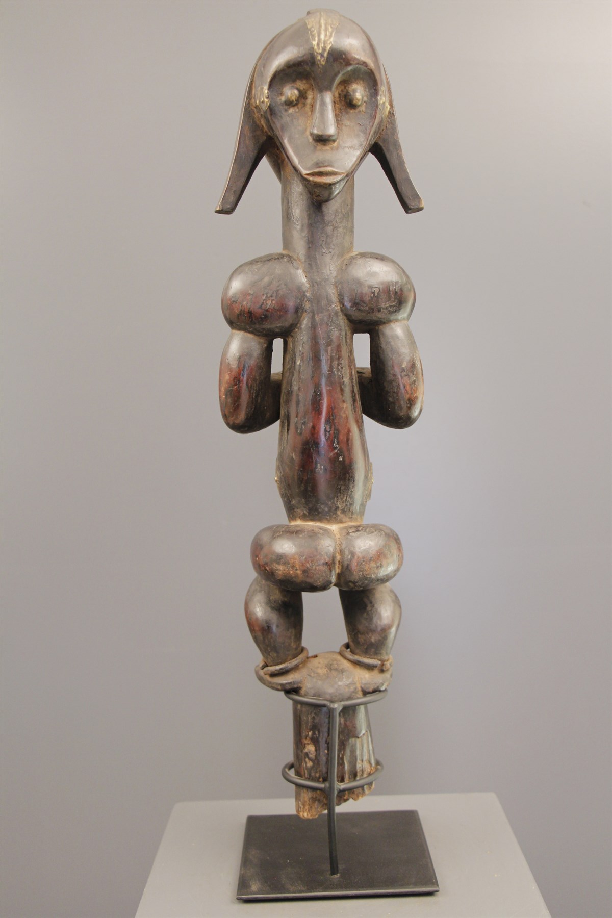 Gardien de reliquaire Fang Byeri Bicéphale (6072) - Reliquaires, statues