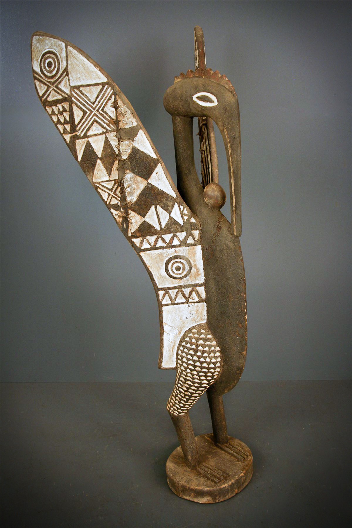 Statue Calao Senoufo (6178) - Statues africaines Senoufo - Art africain