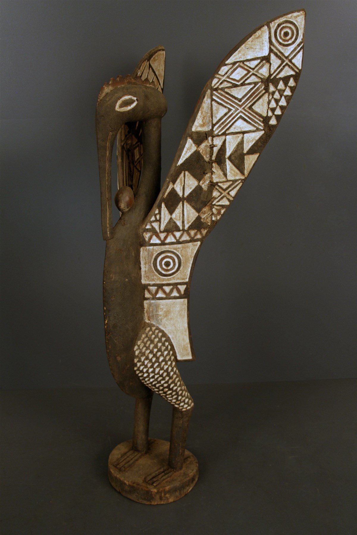 Statue Calao Senoufo (6178) - Statues africaines Senoufo - Art africain