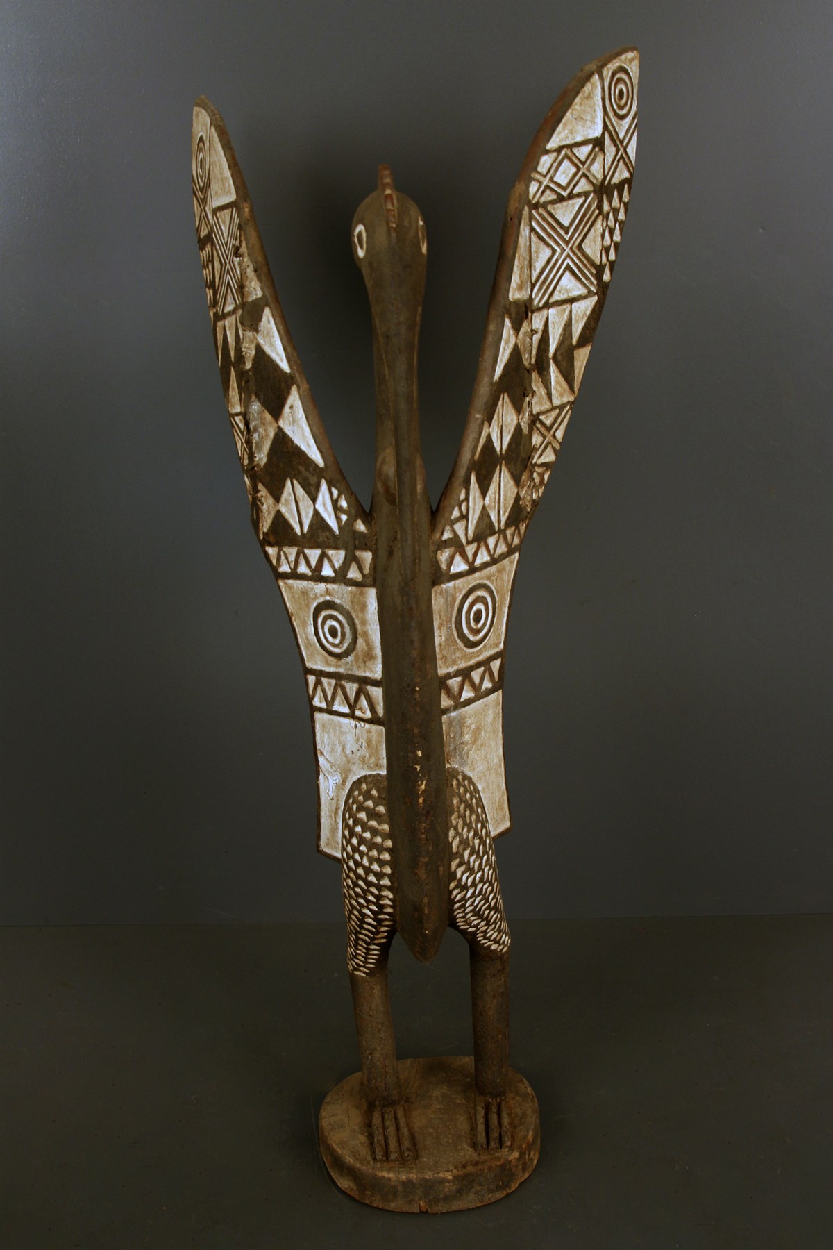 Statue Calao Senoufo (6178) - Statues africaines Senoufo - Art africain