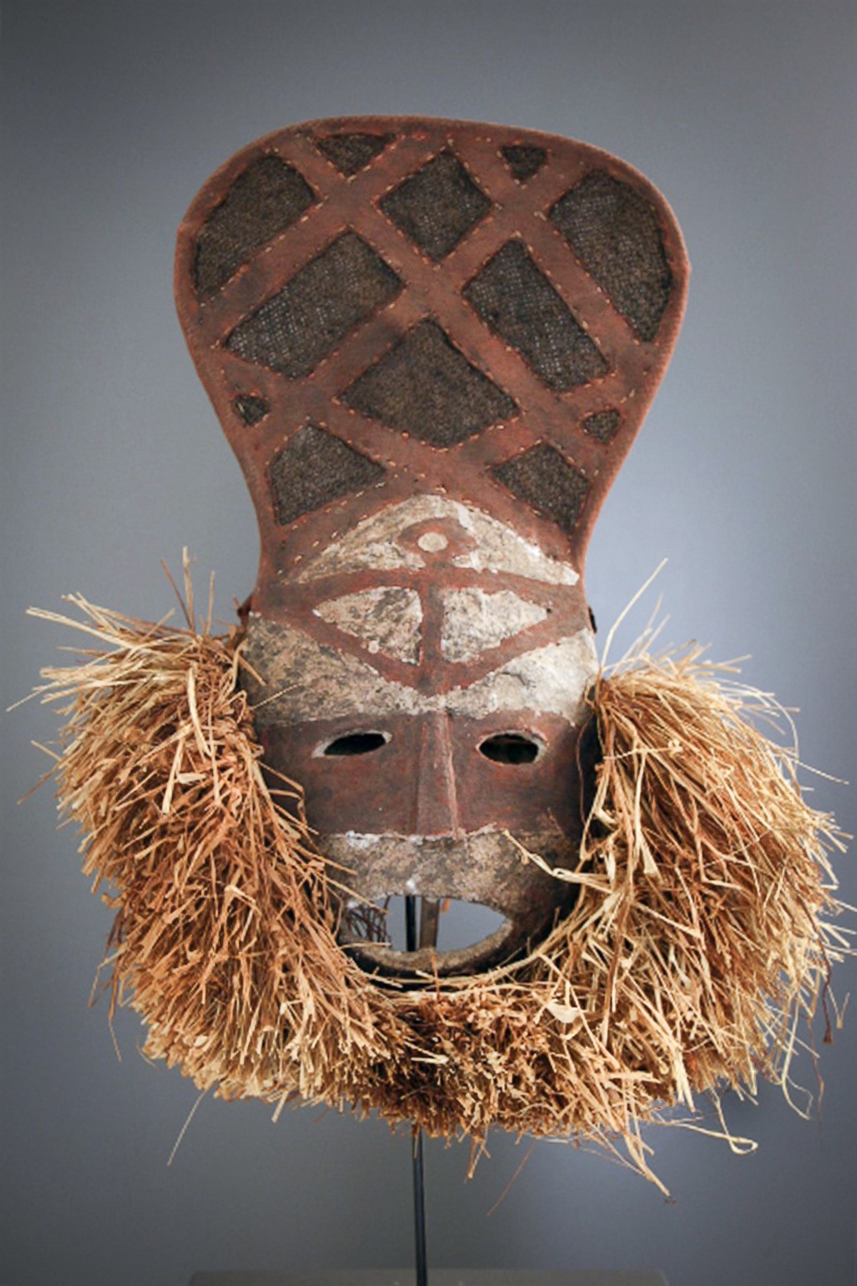 Masque Chokwe Lovale Mukanda (6282) - Masque africain Chokwe