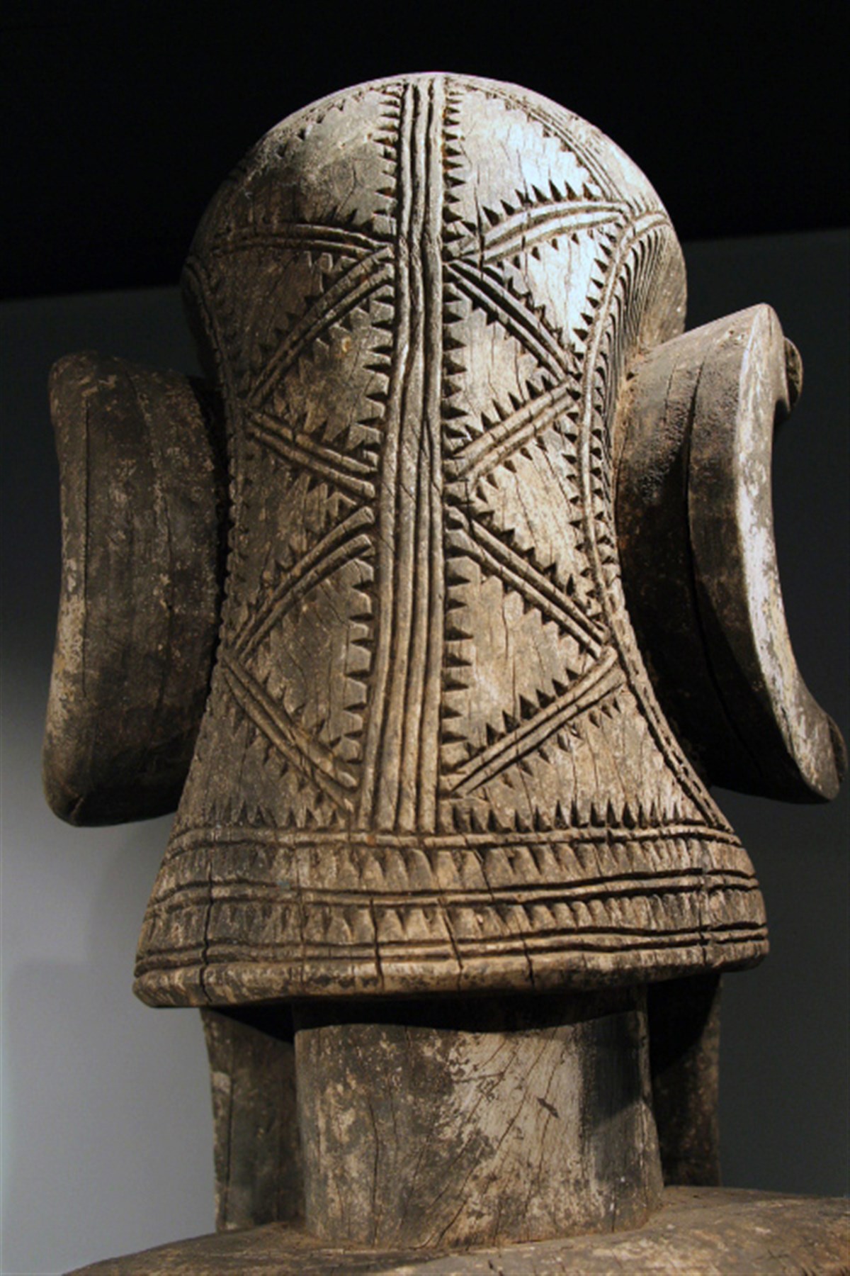 Couple de génies Dogon Nommos (6304) - Statues africaines Dogon