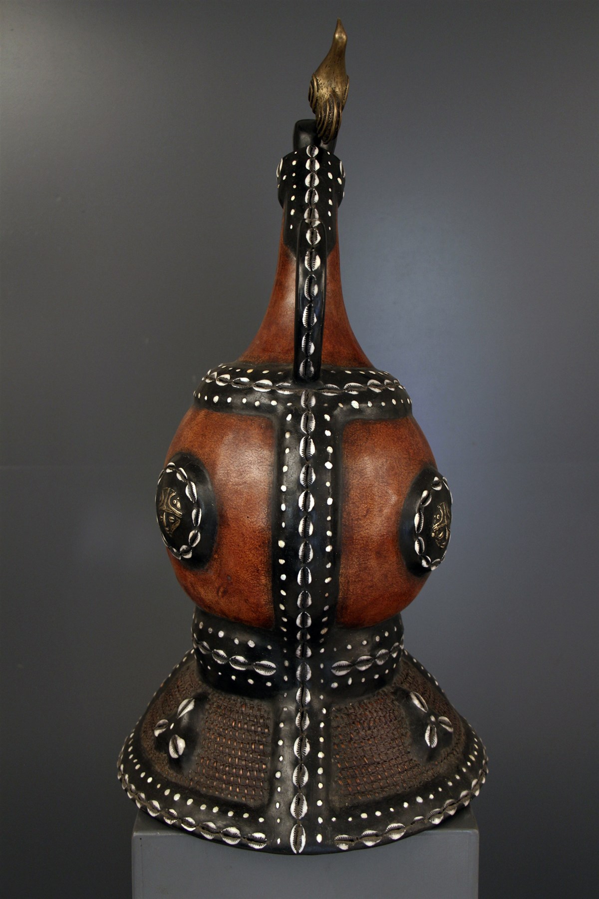 Calebasse Tikar (6377) - Jarres, amphores, pot Tikar - Art africain