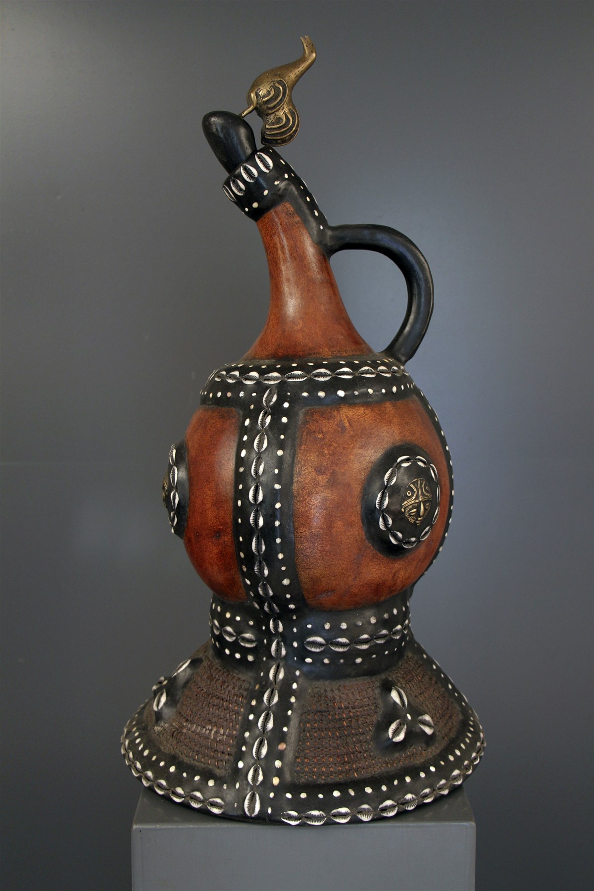 Calebasse Tikar (6377) - Jarres, amphores, pot Tikar - Art africain
