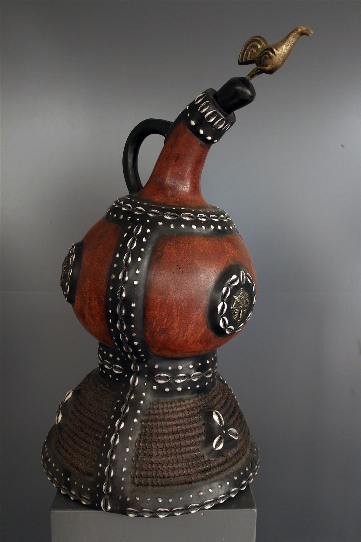 Calebasse Tikar (6440) - Jarres, amphores, pot Tikar - Art africain