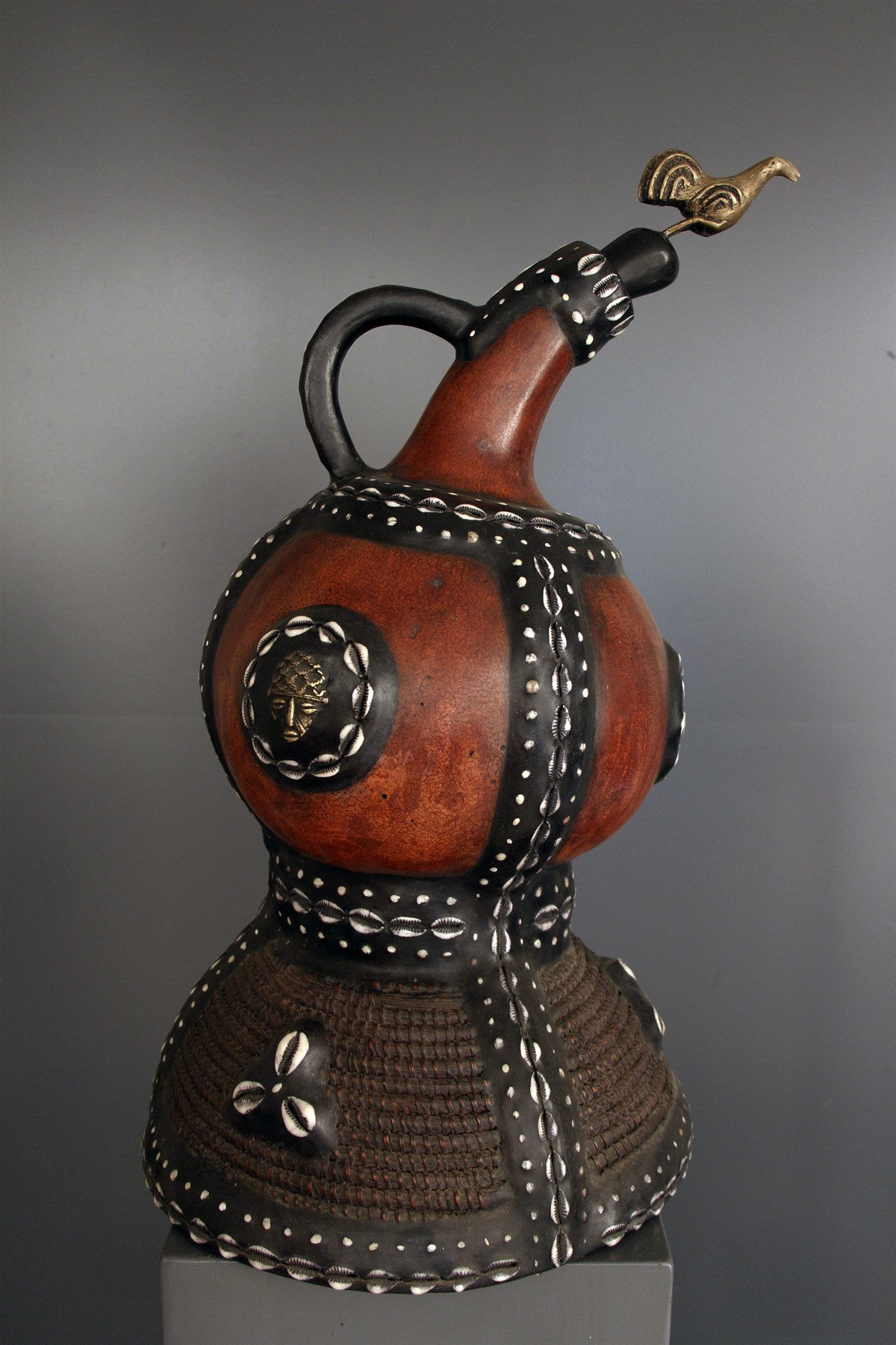 Calebasse Tikar (6440) - Jarres, amphores, pot Tikar - Art africain