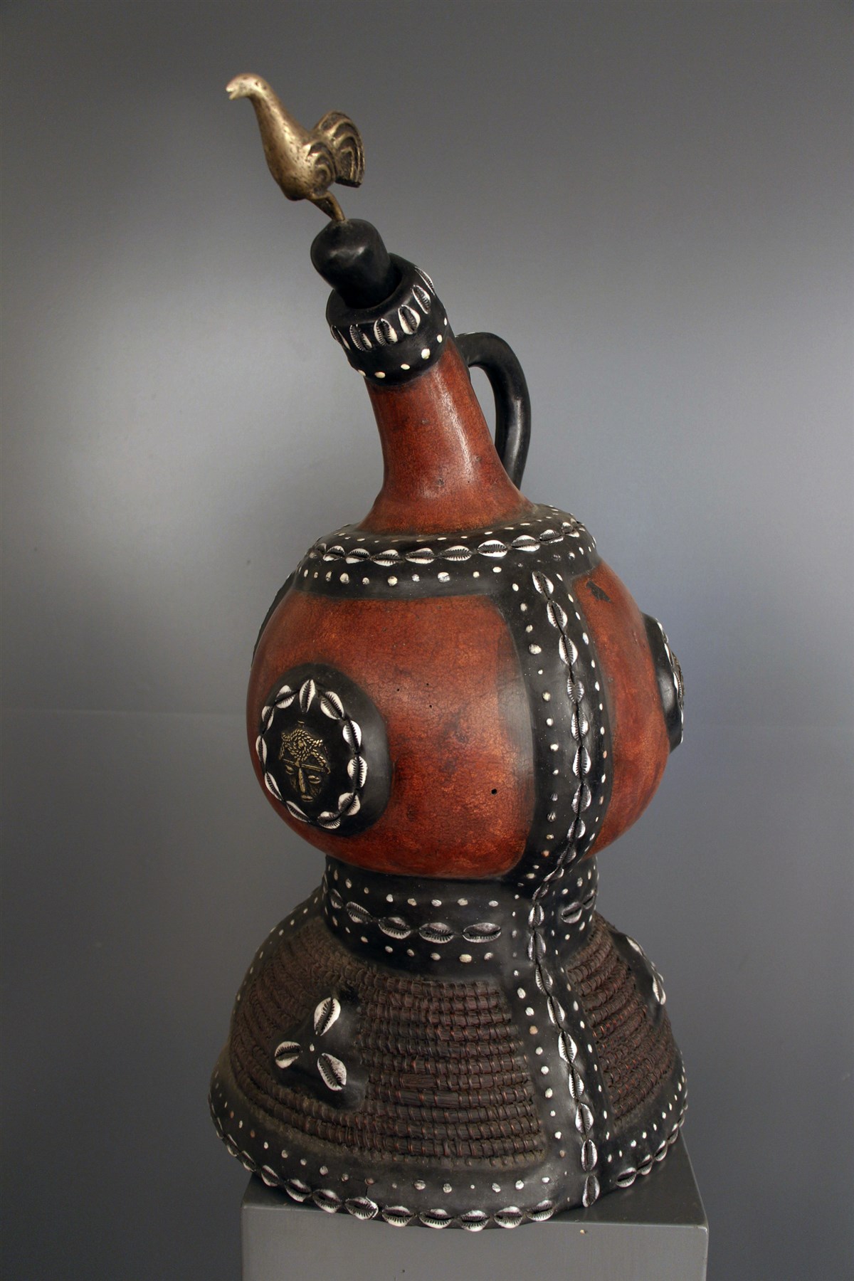 Calebasse Tikar (6440) - Jarres, amphores, pot Tikar - Art africain