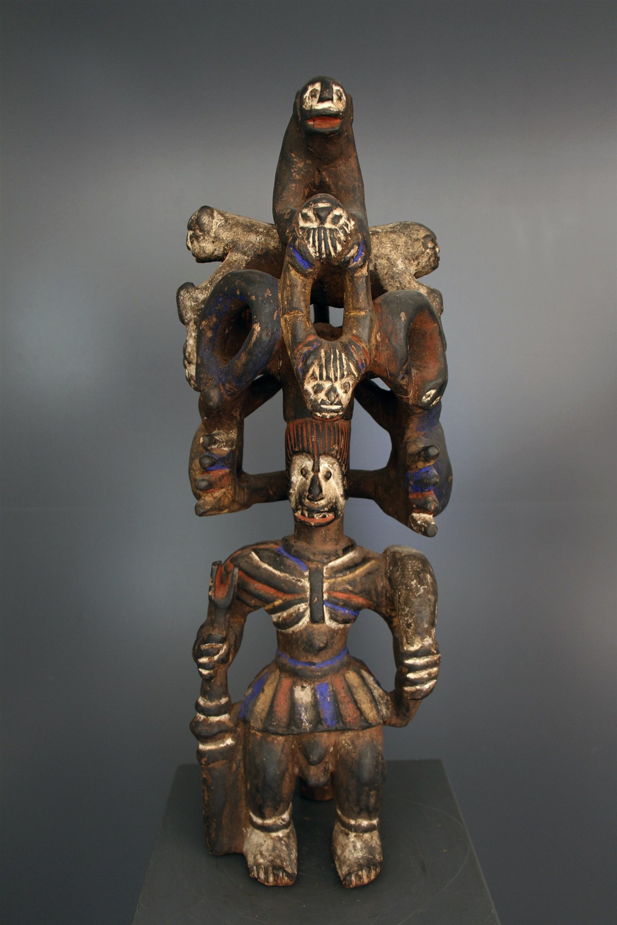 Statue Igbo Ikenga (6463) - Statues africaines Igbo - Art africain
