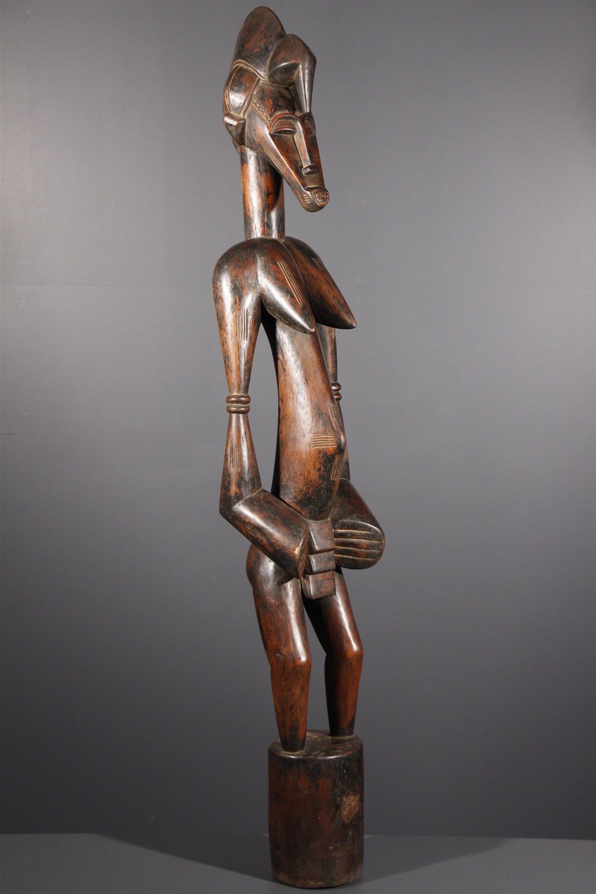 Statue Senoufo Déblé du Poro (6669) - Statues africaines Senoufo