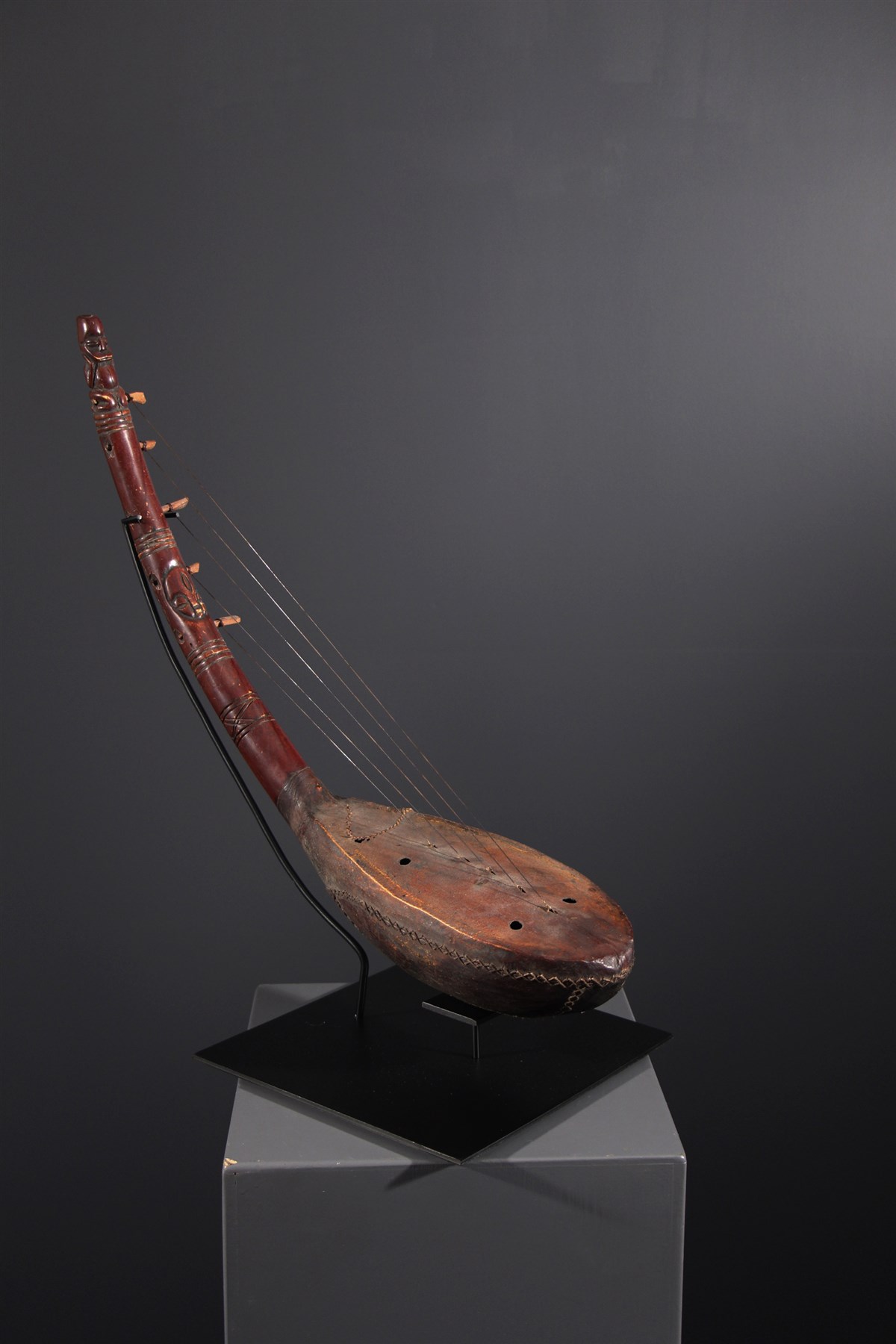 Harpe Lega (6756) - Musique Lega - Art africain RDC