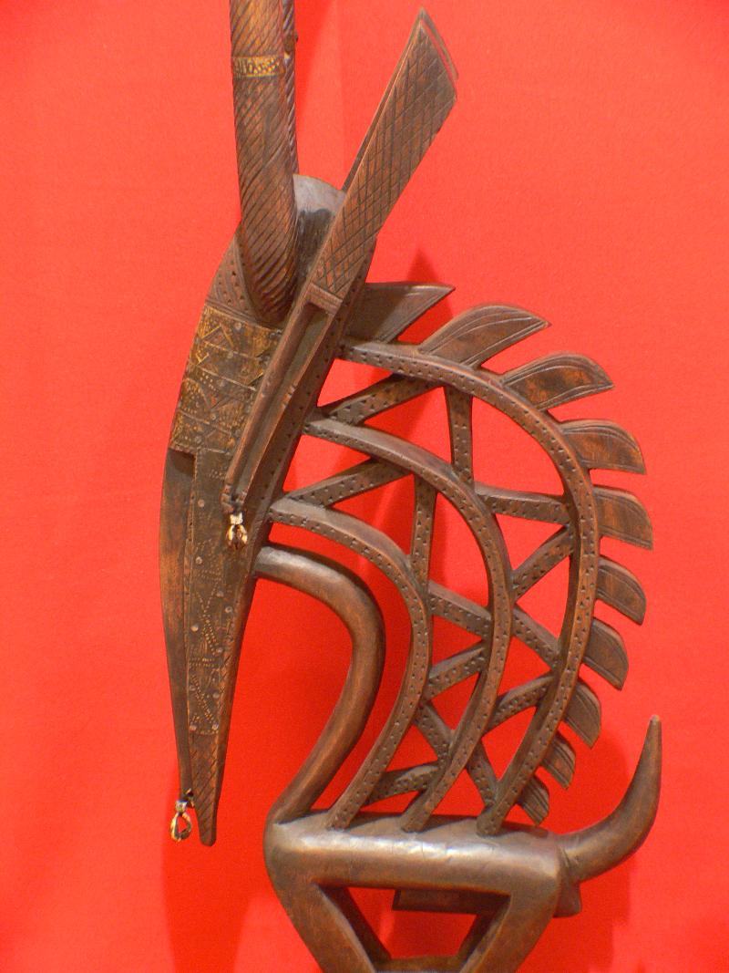 Ci Wara (68) - African mask, tribal art, primitive art Bambara