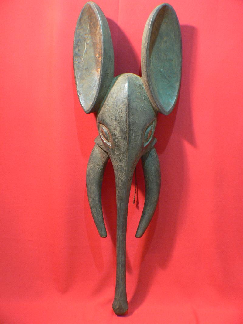 Masque Elephant Bamun (70) - African mask, tribal art, primitive art