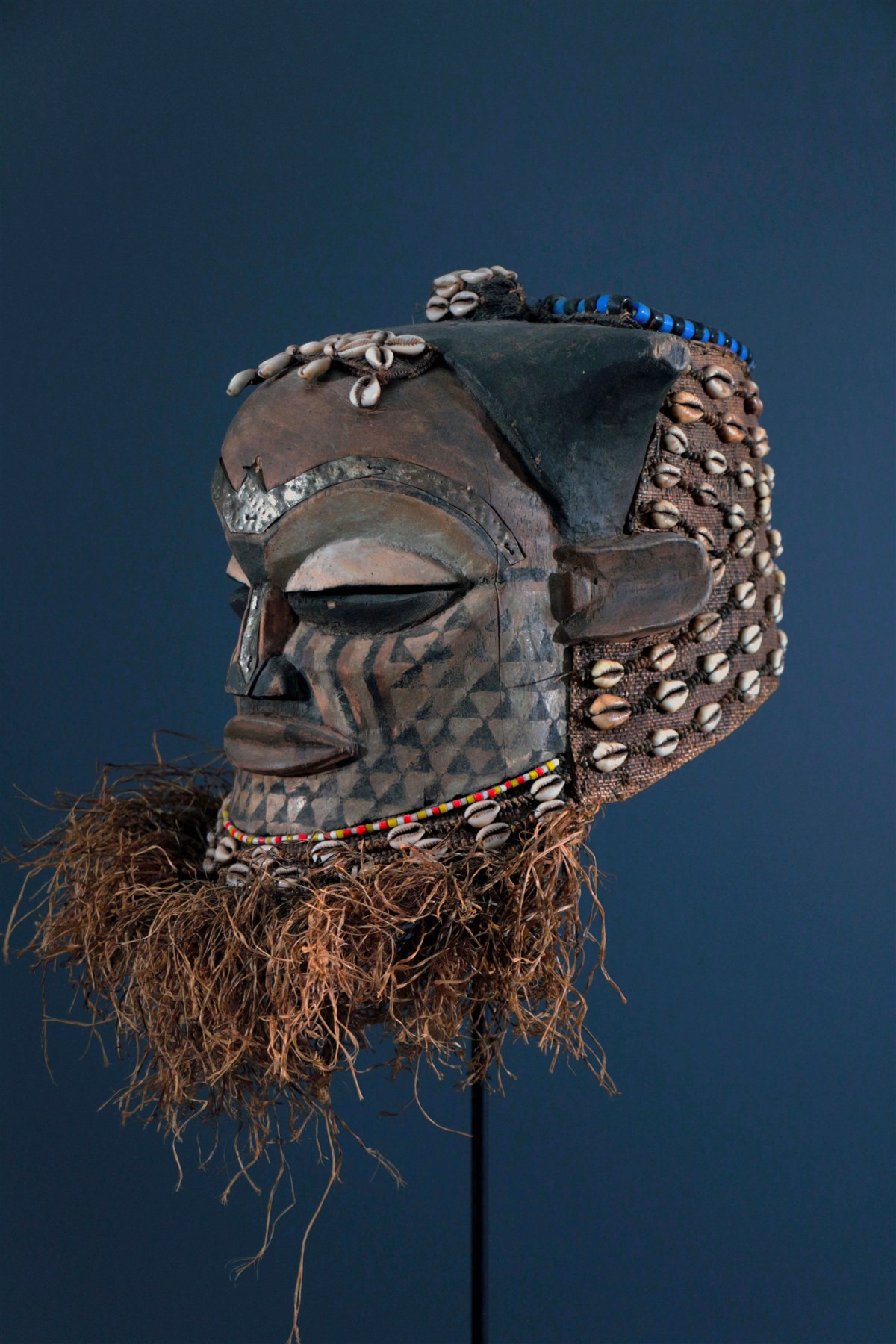 Masque Kuba Bwoom Lwoop Lambwoom (7158) - Masque africain Kuba