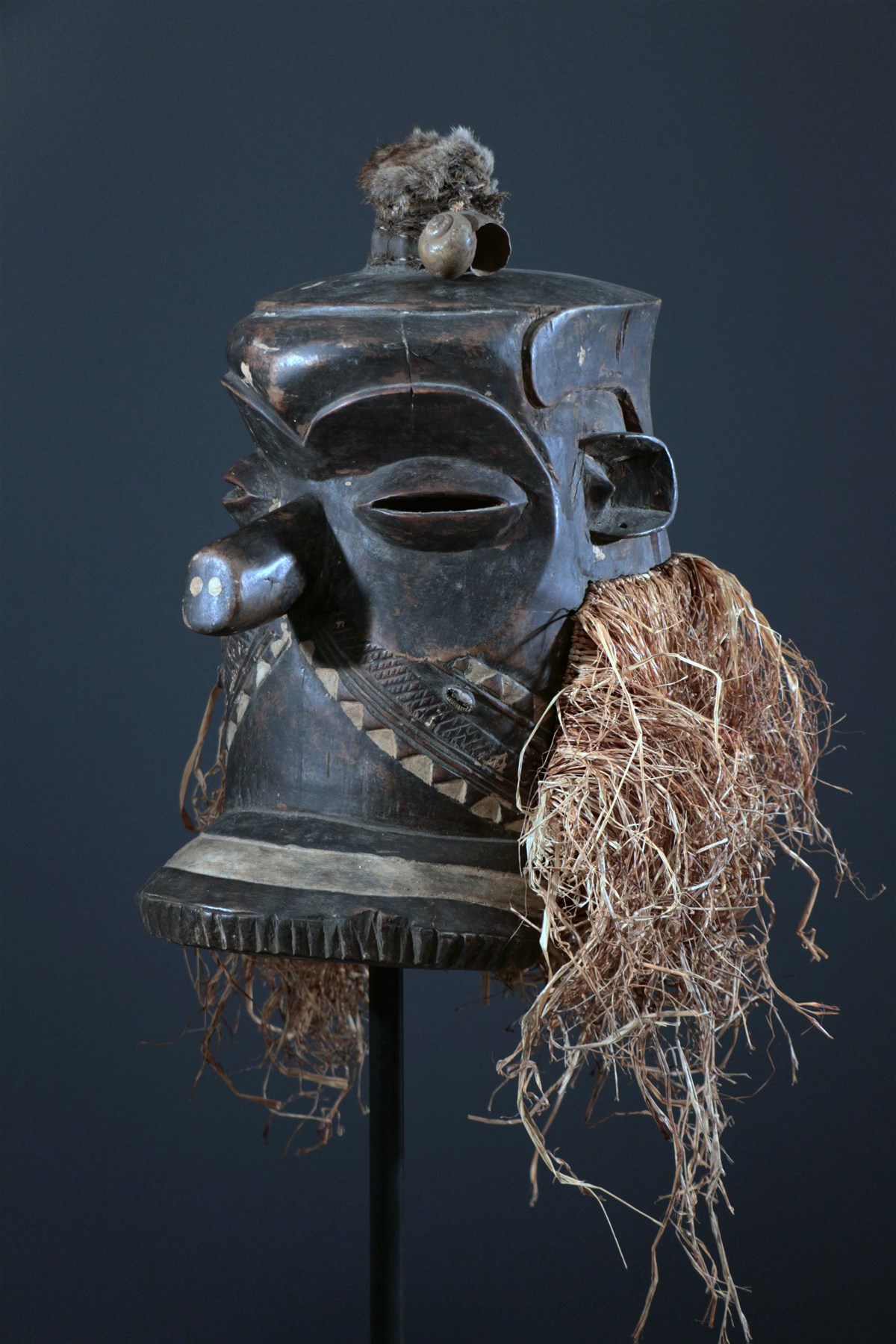 Masque Pende Giphogo (7170) - Masque africain Pende - Art africain