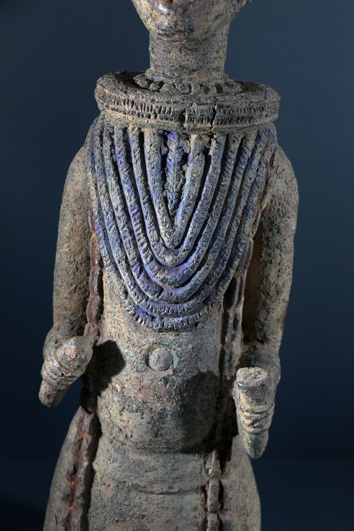 Couple royal Ifé style Ita Yemoo (7269) - Statues africaines