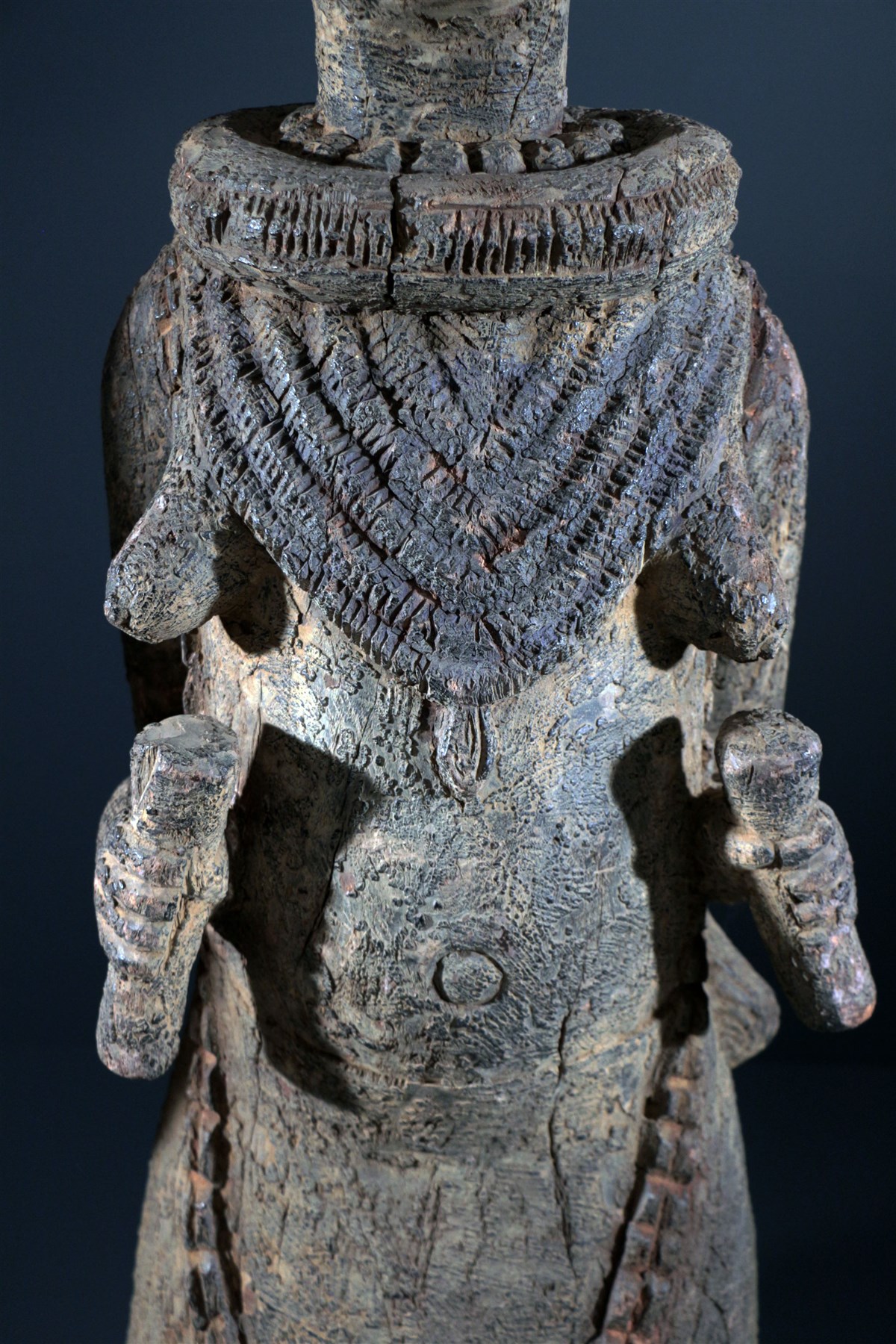 Couple royal Ifé style Ita Yemoo (7269) - Statues africaines