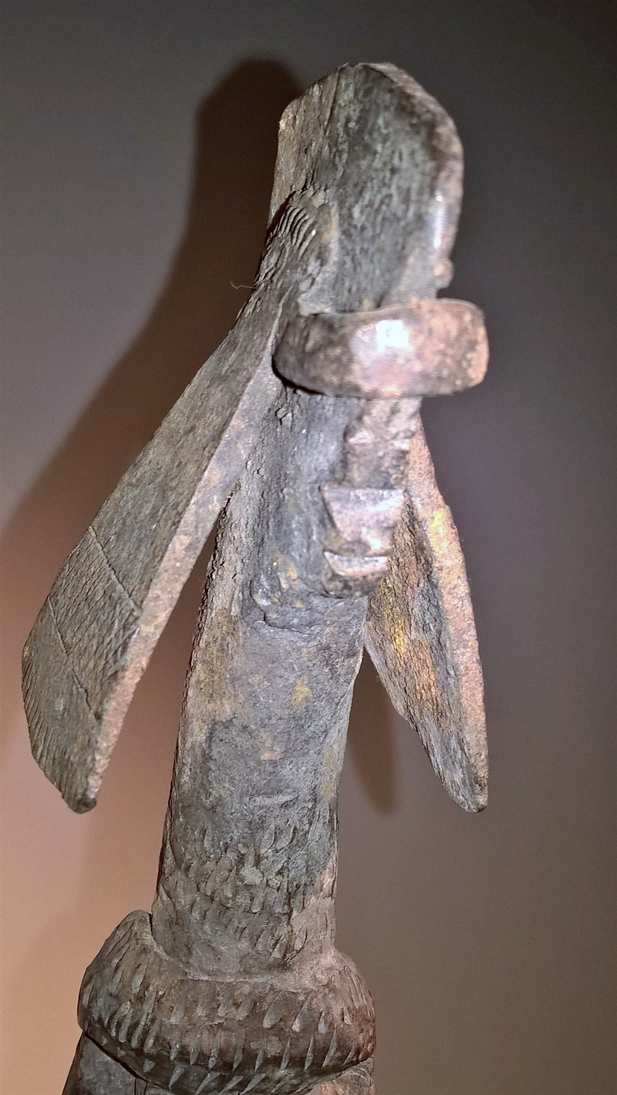 Statue en fer noir Mumuye Iagalagana (7355) - Statues africaines