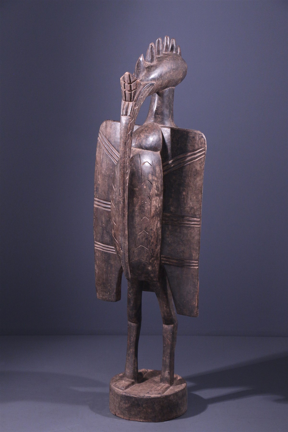 Statue Calao Senoufo (8171) - Statues africaines Senoufo - Art africain