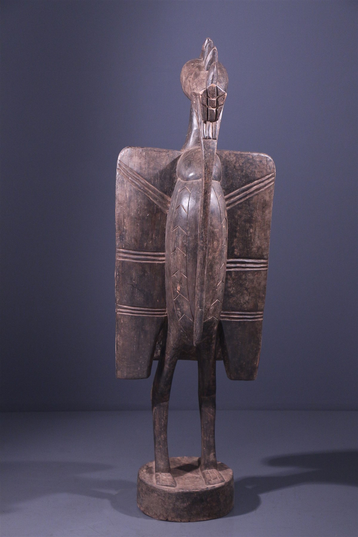 Statue Calao Senoufo (8171) - Statues africaines Senoufo - Art africain