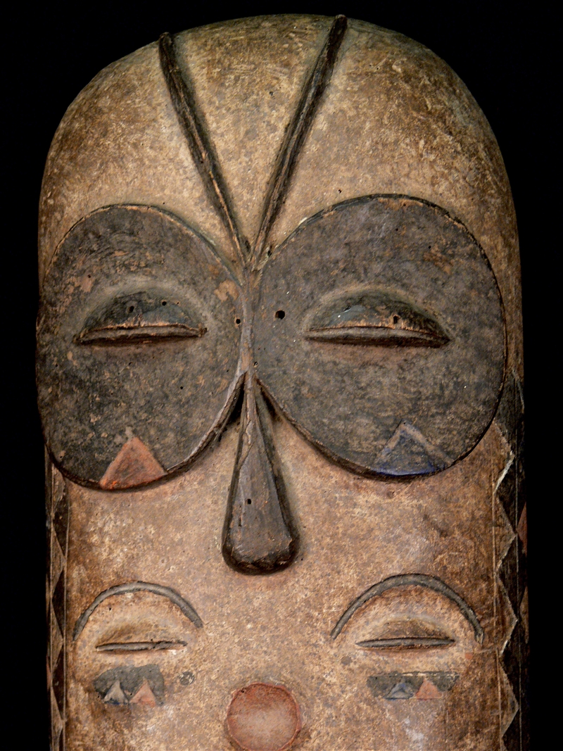 Eket mask (838) - African mask, tribal art, primitive art Eket