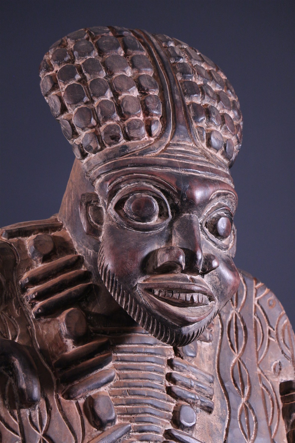 Statue Bamoun (8439) - Statues africaines Bamun - Art africain