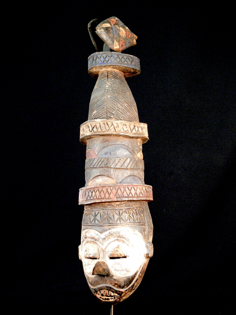 Yaka mask (861) - African mask, tribal art, primitive art Yaka
