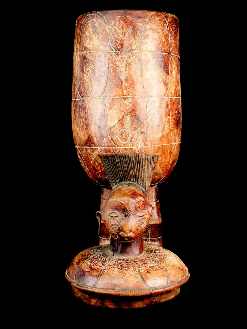 Mangbetu pot (864) - Pot Mangbetu - African art rdc ex zaire