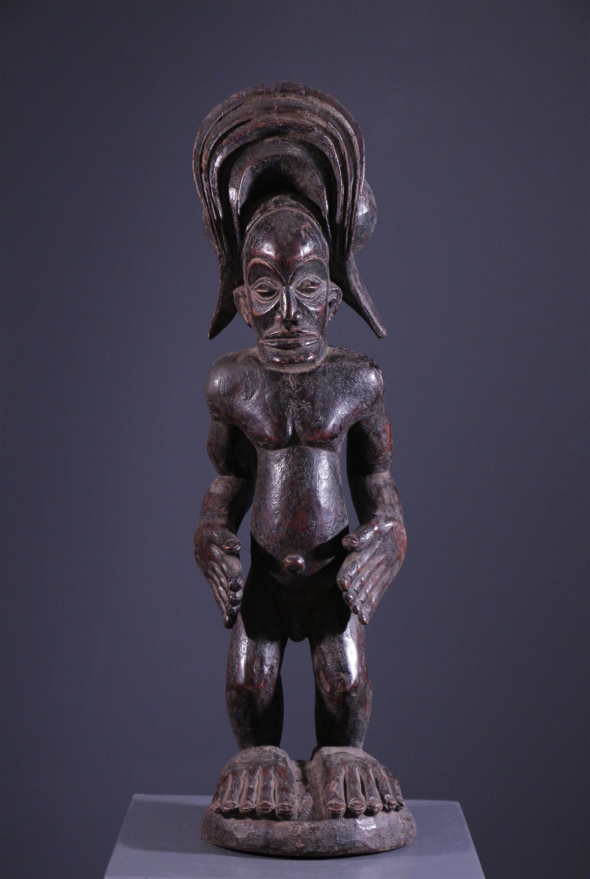 Statue Chokwe (8773) - Statues africaines Chokwe - Art africain